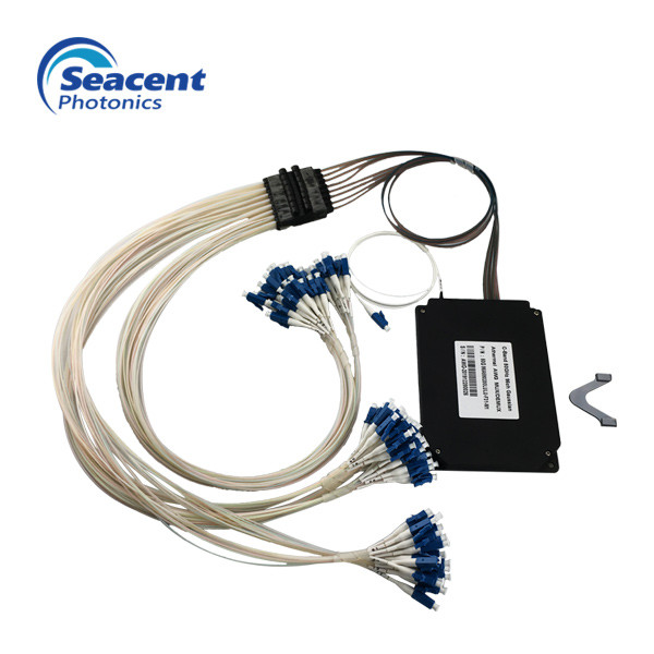 Quality Low PDL AAWG Wavelength Division Multiplexer Demultiplexer 50GHZ 96CH for sale
