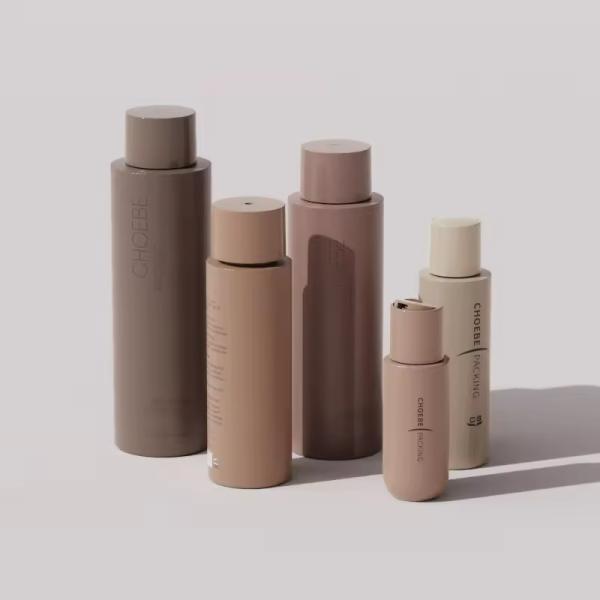 Quality Empty HDPE Cosmetic Bottles 3oz 8oz Plastic Cosmetic Bottles For Lotion Shampoo for sale