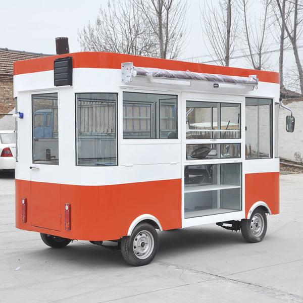 Quality 110v/220v Electric Vendor Carts Hot Dog Mobile Food Truck with Soybean Material for sale