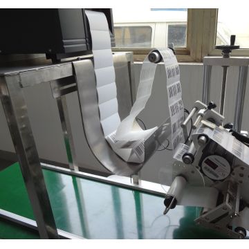 Quality PLC HMI System Flat Bottle Jar Printer Label Applicator 1phase for sale