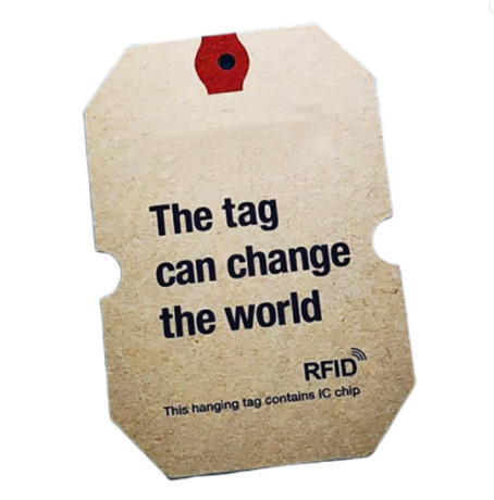 Quality R6A Chip Printed Tracking RFID Clothing Tag Passive 10m Reading Range for sale