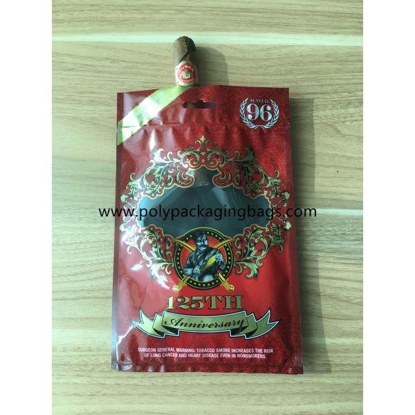 Quality Self - Styled Moisturizing Plastic Cigar Bags For Travel Customized Size for sale