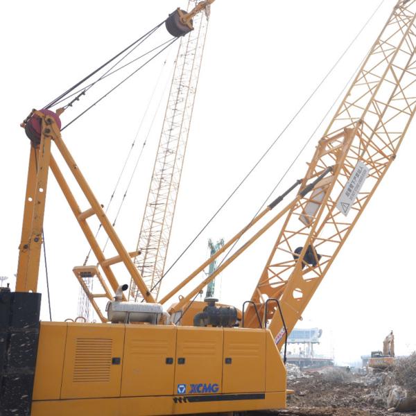 Quality Complex Terrain Crawler Crane 55 Ton / XCMG Used Crawler Crane for sale