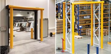 Height Restrictor Building Protection Protects doorframes Anti-Collision Guardrails
