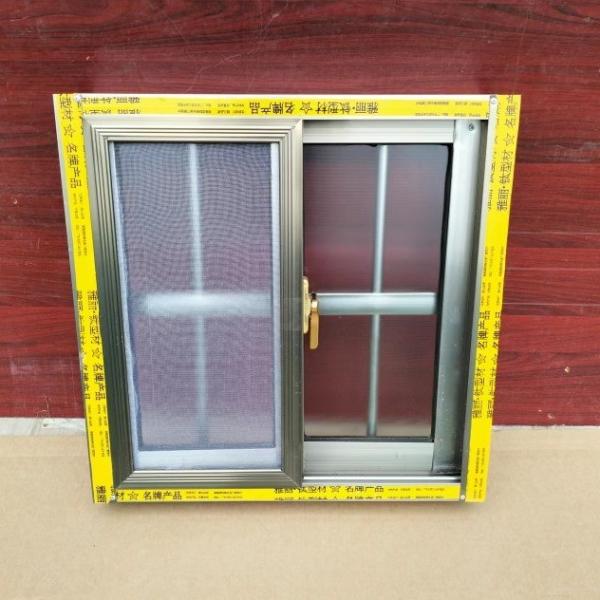 Quality Anti-Theft Folding Screen Aluminum Alloy Push-Pull Sliding Windows with Nylon for sale