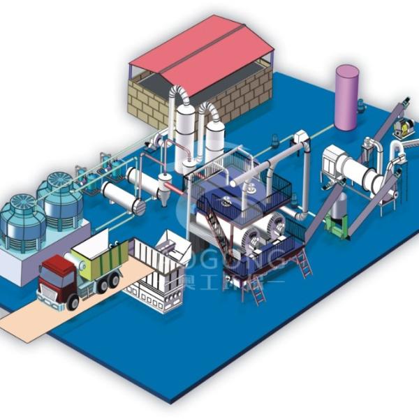 Quality High Capacity Poultry Waste Rendering Plant / Chicken Waste Rendering Plant for sale