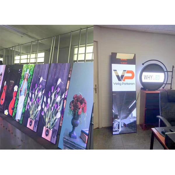 Quality 1000 Nit 1R1G1B LED Poster Video Display 17mm Thickness for sale