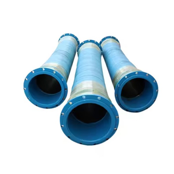 Quality 6 Inch Dredging Rubber Hose Expansion Joint Threaded Union Black Flexible for sale