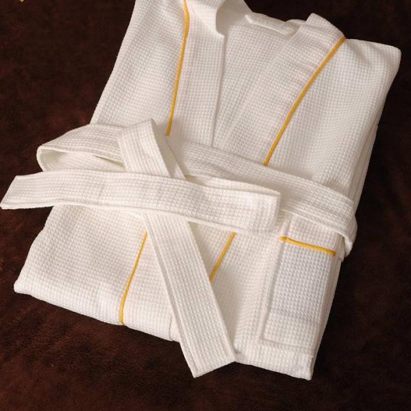 Quality Breathable Terry Towelling Bath Robe Machine Washable For Adults for sale