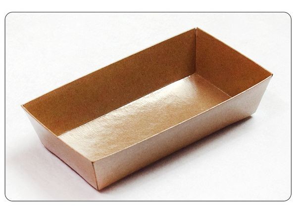 Quality Baking Foods Paper Takeaway Containers With Plastic Lids Customized Logo for sale