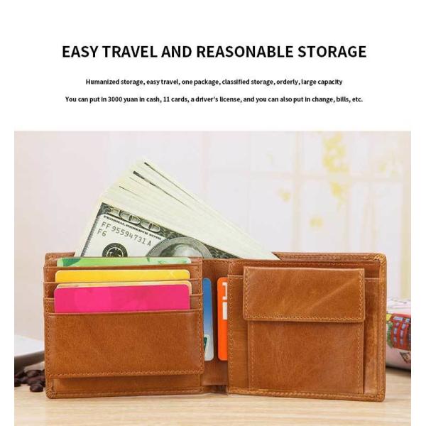 Quality Men's RFID Leather Wallet with Smart Design and Other Pattern Type in Genuine for sale