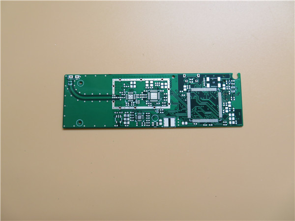 Quality 4 Layer 0.4mm FR4 PCB Board with Immersion Silver For Security Systems for sale