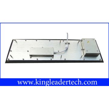 Quality 64 Keys Industrial Keyboard With Touchpad Laser Engraved Graphics PS/2 Or USB for sale