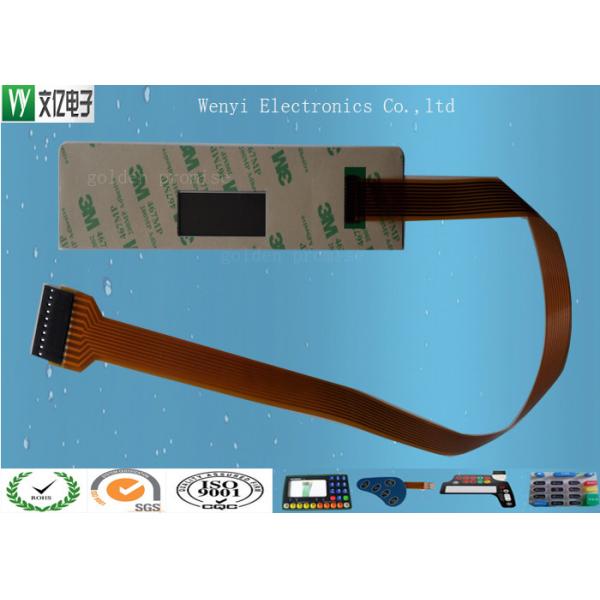 Quality Professional Waterproof Membrane Switch Pad 0.5 OZ FPC Kitchen Industry Use for sale