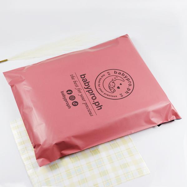 Quality 12 Silks / 14 Silks Personalised Shipping Bags Custom Biodegradable Mailers for sale