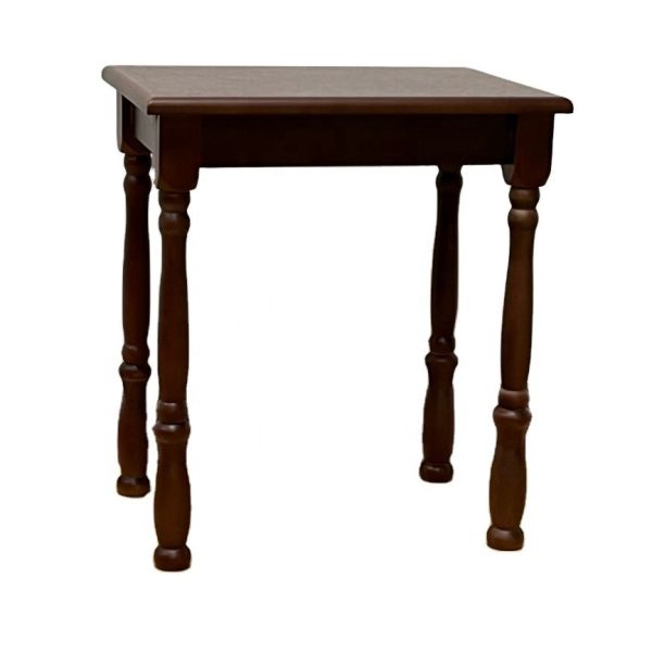 Quality Natural or Dark Walnut Color Hall Wood Dining Table for  Antique Restaurant for sale