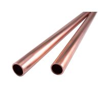 Quality Round Copper Pipe C11000 C10200 For HVAC Systems for sale