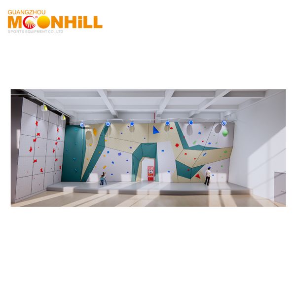Quality Gym Park Indoor Climbing Wall Commercial Corrosion Resistant Customized for sale