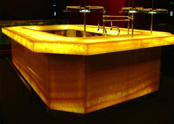 Quality 2mm Thin Natural Stone Laminated Glass Chemical Corrosion Resistant for sale