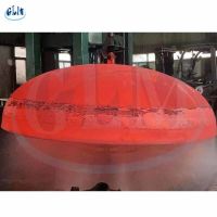 Quality SA 516 GR 70N Hot Formed Dished Heads 2175mm Diatemer 95 Mm Thick for sale