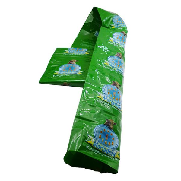 Quality High Shrinkage PVDC Plastic Sausage Casings 100mm Caliber Logo Printing for sale