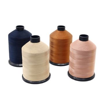 Quality UV Protect 210d/3 White Polyester Heavy Duty Sewing Threads for POLYESTER / for sale