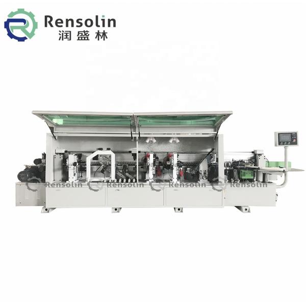Quality Automatic Woodworking Corner Rounding Edge Banding Machine with 0.4-3mm Edge Thickness for sale