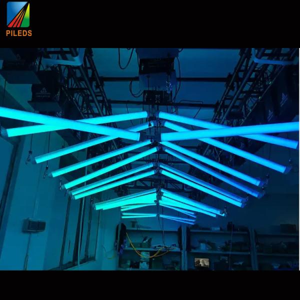 Quality Kinetic LED Pixel Tube 360 Degree Rotating DMX RGB 8 Channels for sale