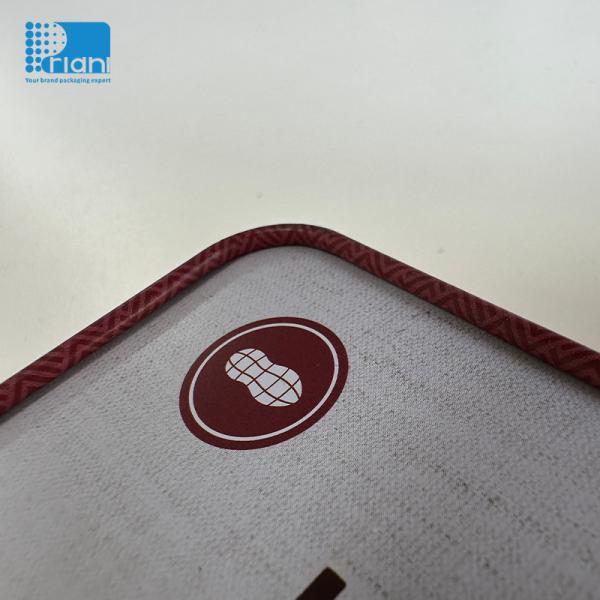 Quality Embossed Gift Tin Cans Empty Biscuit Tin Packaging With CMYK / Pantone Printing for sale