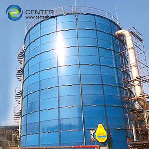 Quality Industrial Wastewater Storage Tanks Double Coating 0.40mm Thickness for sale