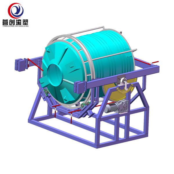 Quality Water Tank Making Machine Open Flame 5000L ,  Flame Fire Swing Rolling Machine for sale