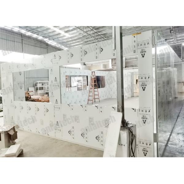 Quality 21000m3/H 50Hz Class 100000 Portable Clean Booth Dust Free 2500mm Height for sale