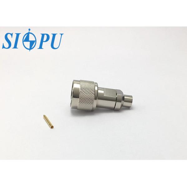 Quality N-Type Male RF Connector for RG142B/U Coaxial Cable – Threaded for sale