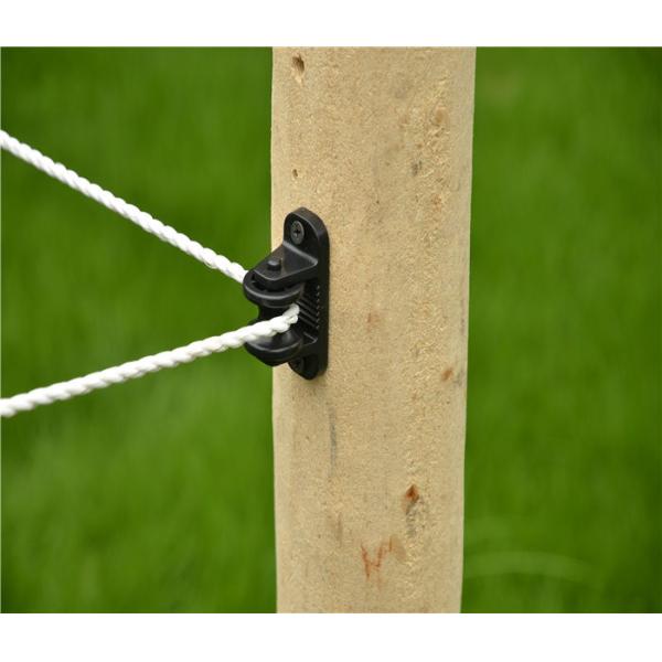 Quality ISO9001 LLDPE wood post Electric Fence Post Insulators for sale