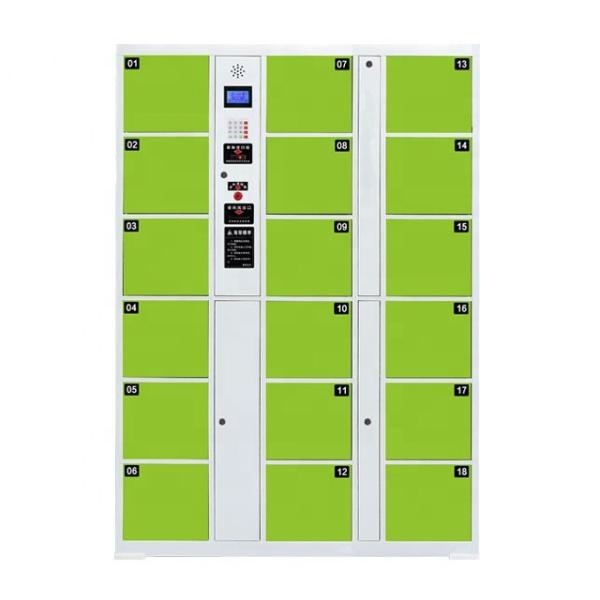 Quality Waterproof Safety Steel Locker Barcode System Smart Electronic Locker for sale