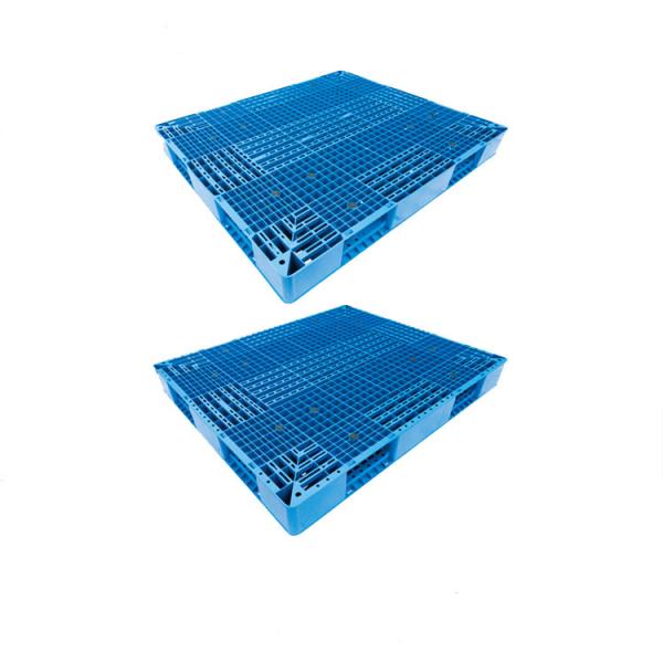 Quality Single Side Grid HDPE Plastic Pallet For Food And Transport for sale