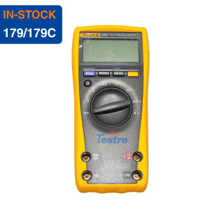 Quality True-RMS Digital Fluke 179 Multimeter 1000V 10A 6000 Count Backlit Temp CAT IV for sale