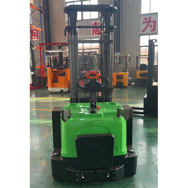 Quality Triplex Mast 4286lbs Full Electric Stacker Electric Stacker Trucks 5m 1600kg for sale