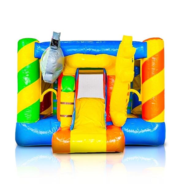Quality Commercial Inflatable Giant Bounce House with Customized Color and Repair Kit for sale