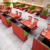 Quality Promotion Price Modern Design Restaurant Booth Seating With Table Durable for sale