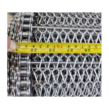 Quality 0.5mm-4mm Balanced Spiral SS Wire Mesh Belt Conveyor For Bakery Tunnel Oven for sale