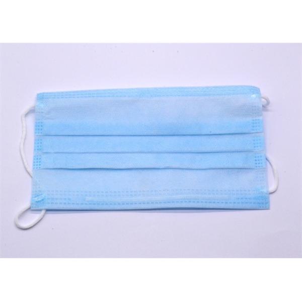 Quality Three Layers Disposable Dust Mask , Disposable Chemical Mask Latex Free for sale