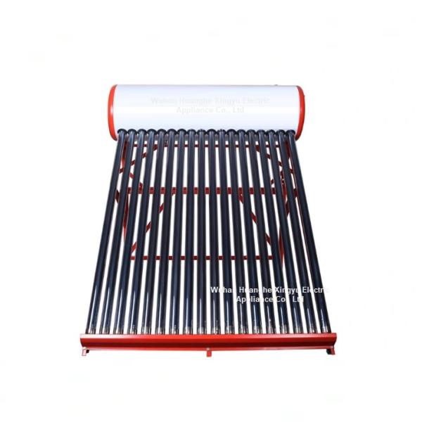 Quality 200L High Quality Electric Unpressurized Solar Hot Water Heater Factory Supply Heating System None Pressure Water Heater for sale