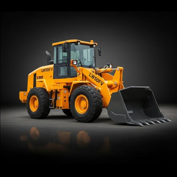Quality Rated Load 5 ton LW500FV Wheel Loader Bucket Capacity 3m3 for sale