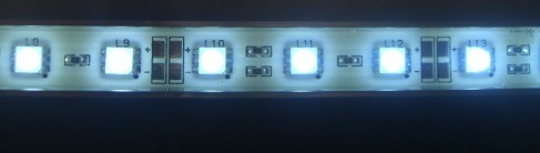 Quality Pixel Rigid Dmx SMD RGB LED Strip Light For Outdoor Building Wall 10mm PCB Width for sale