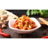 Quality Juicy Crunchy Chopped Canning Pickled Radish Spicy Seasoned Dried Vacuum Bag for sale