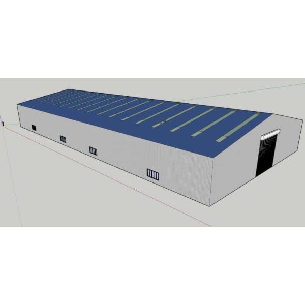 Quality Galvanized Prefabricated Steel Structure Warehouse Metal Frame ODM for sale