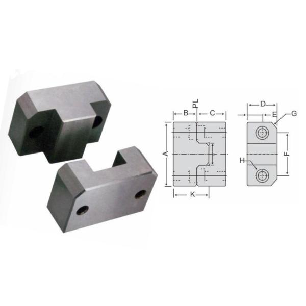 Quality JIS TBS Square Interlock Straight Type For Plastic Injection Mold Parts for sale