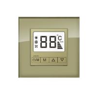 China 24V Home Smart Thermostat , 5 conjoined Knx Room Thermostat factory