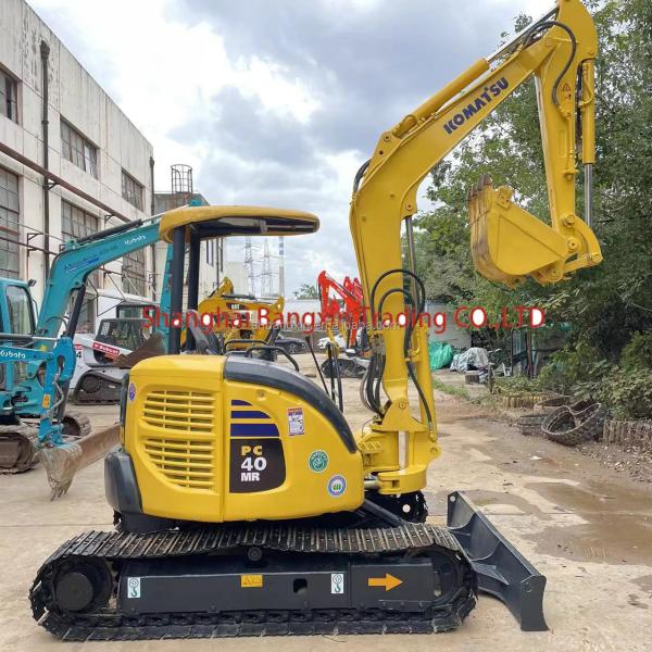 Quality 0.23m3 Bucket Capacity Komatsu PC40MR Mini Excavator with All Functions Normal for sale